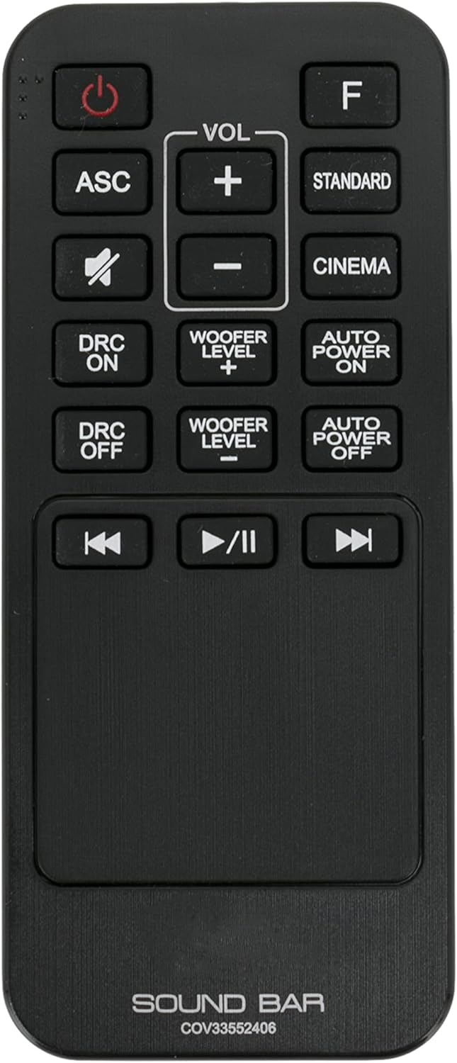 Amazon.com: COV33552406 Remote Replacement for LG Audio Sound Bar SH2 ...