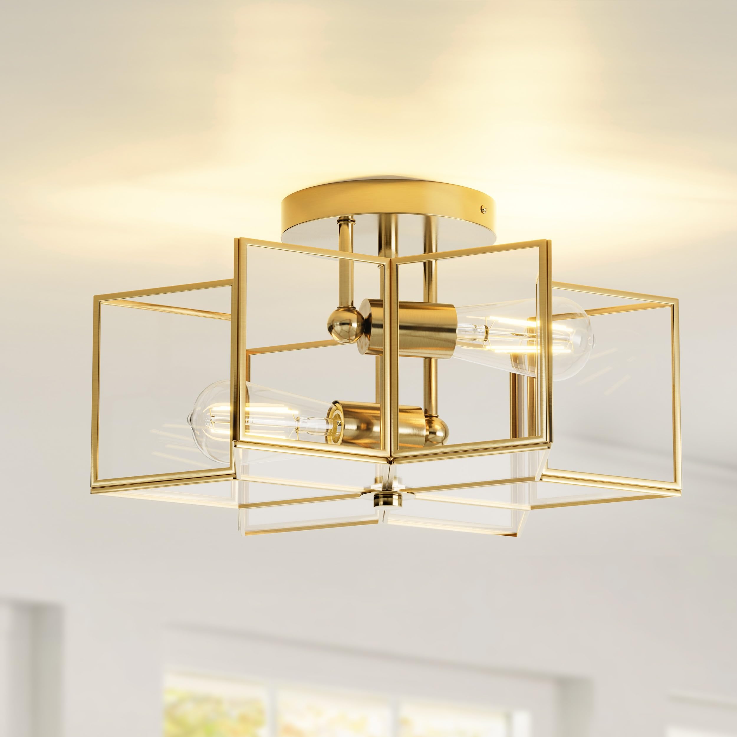 Octagon Ceiling Light Fixture Generation Lighting Morrison 23.25 In.