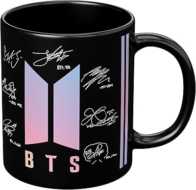 Buy NH10 Designs BTS Printed Mug with Keychain for Girls Boys Birthday ...