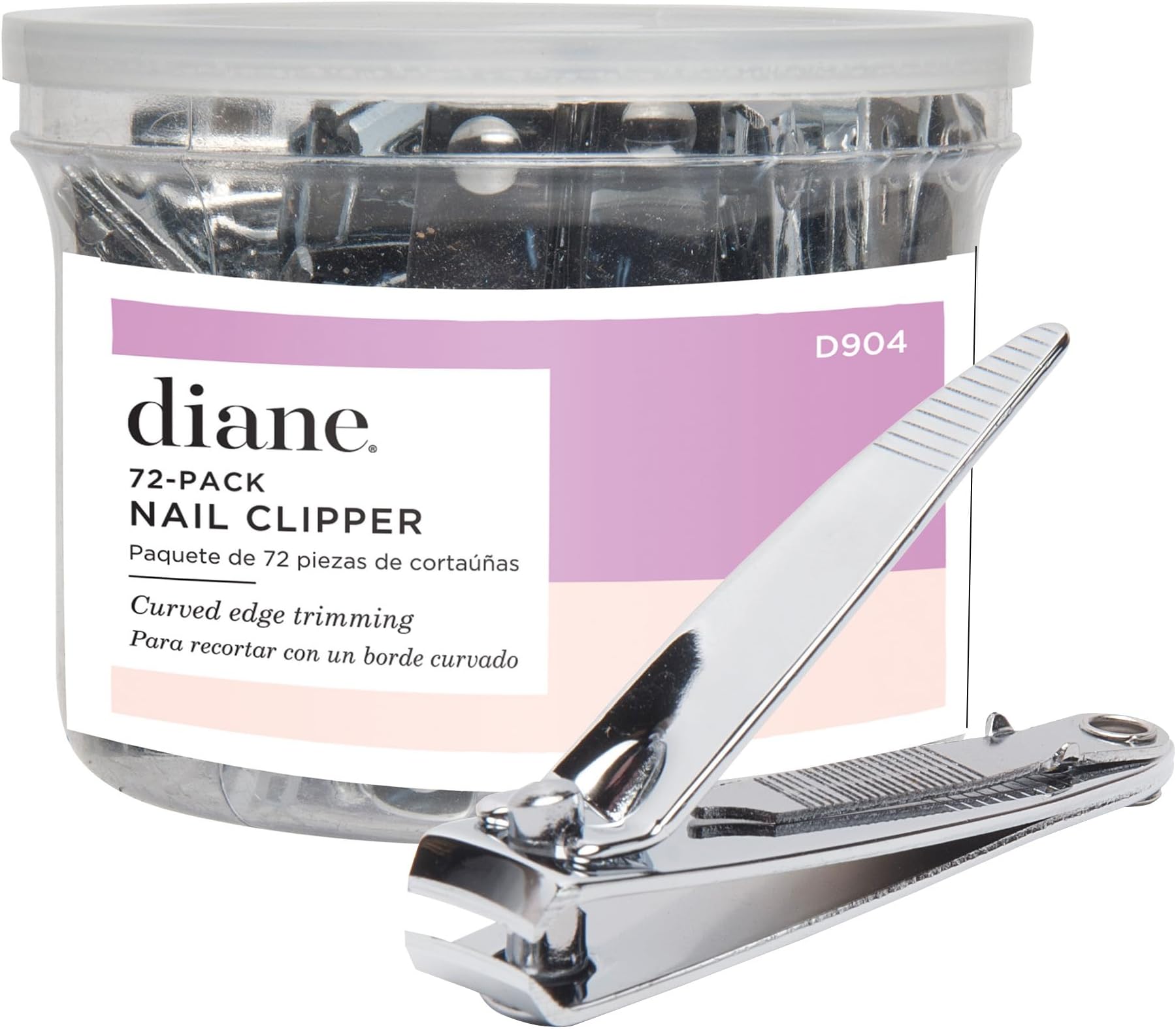 Amazon.com: Diane D904 Stainless Steel Nail Clippers with Fold Out File ...