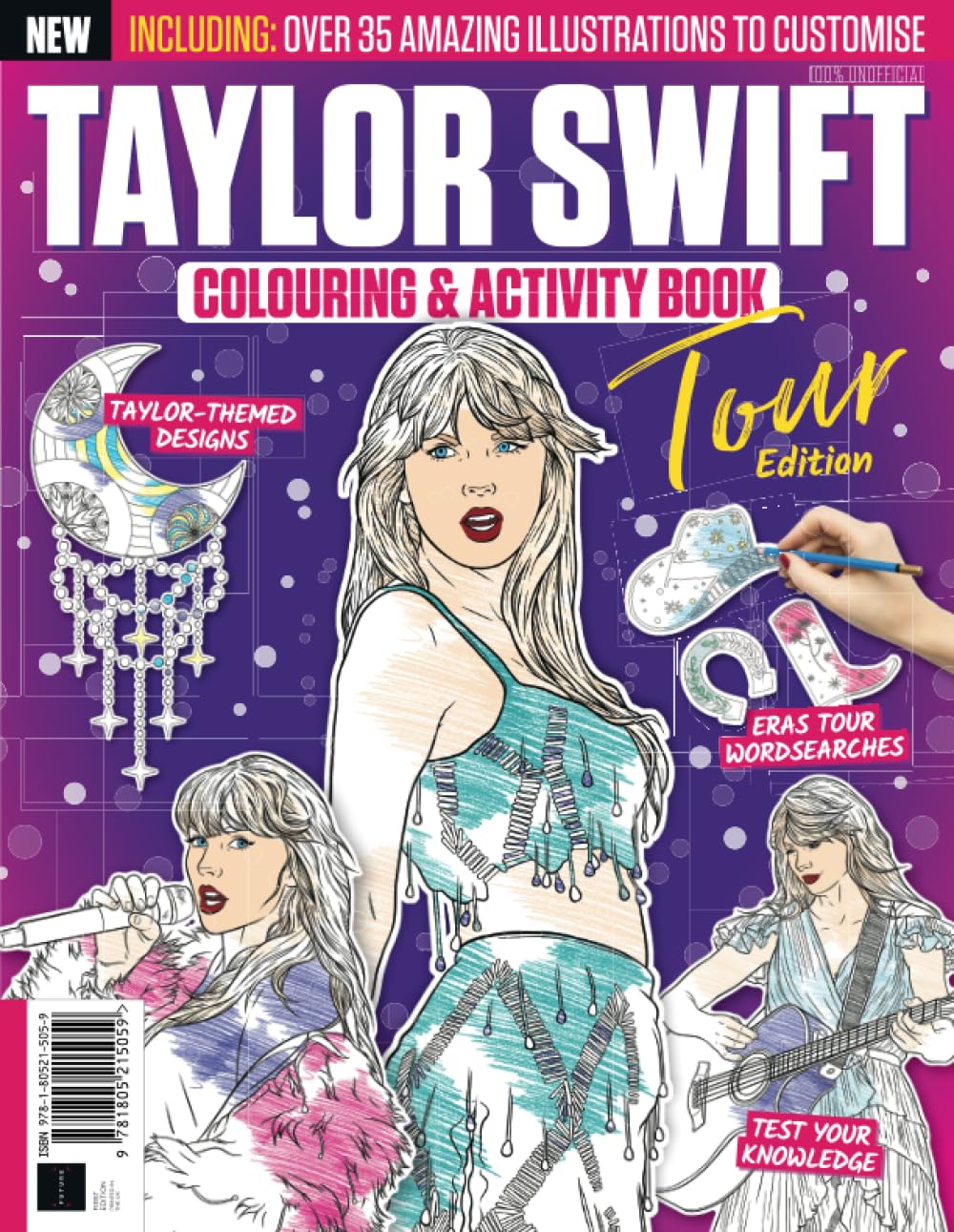 Taylor Swift Colouring & Activity Book: ERAS Tour Edition: Taylor Swift ...