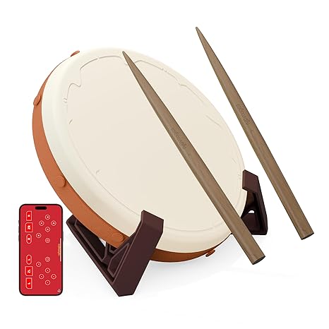 Amazon.com: TDC10 Smart Pro Taiko Drum Controller Tatacon for NS Switch ...