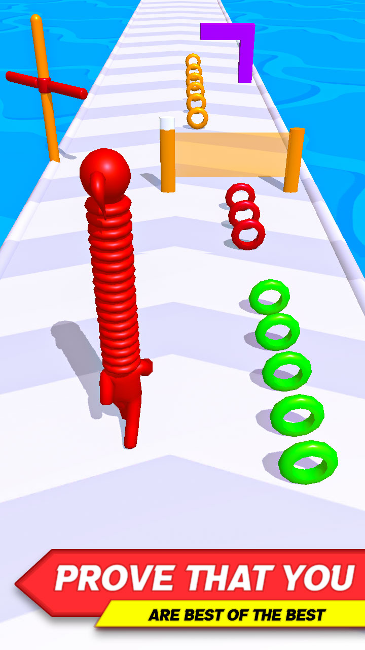 Long Neck Stack Run: Stickman Longest Neck Run Race 3D - Collect Rings ...
