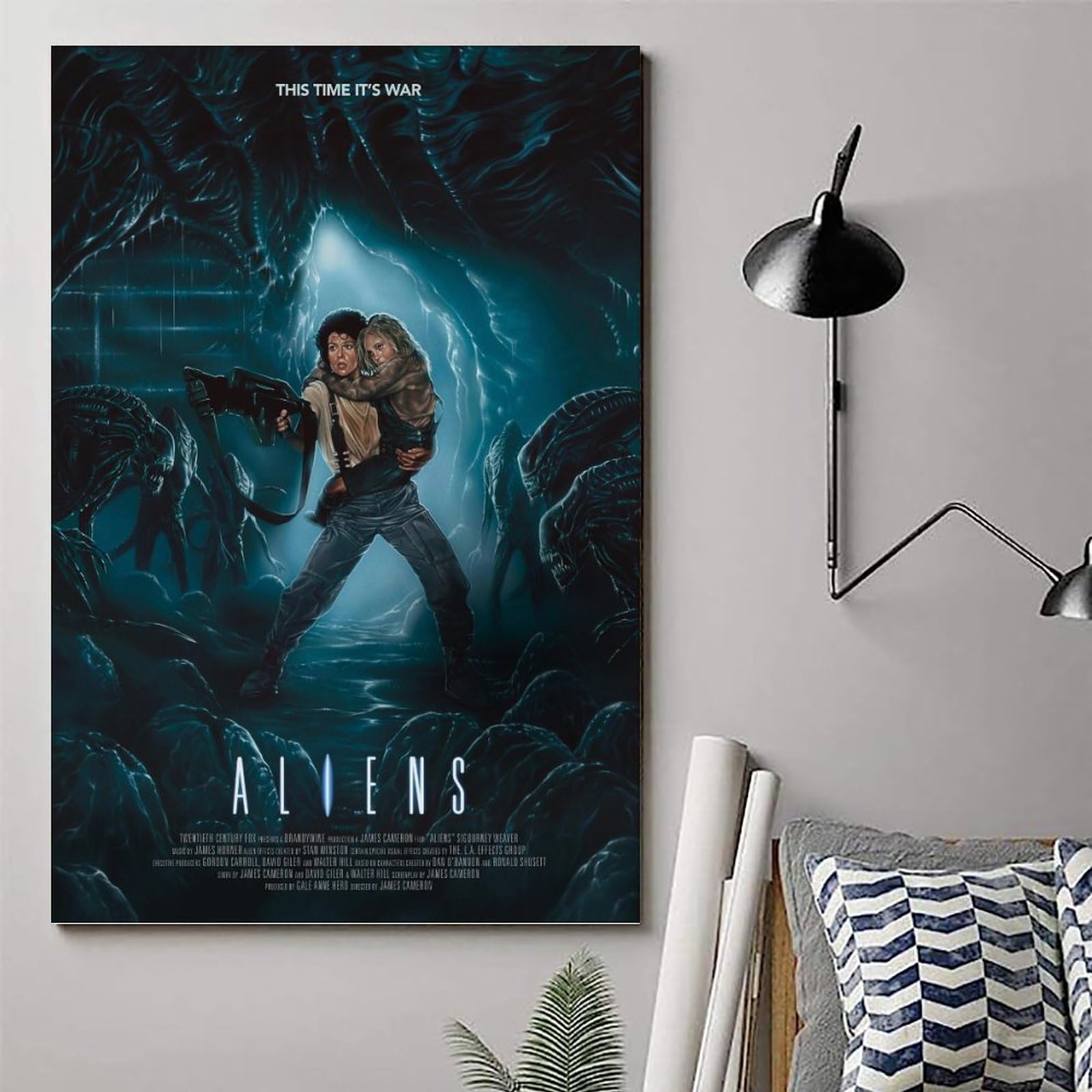 Poster De Alienigenas 1986 Aliens" 1986 Original Movie Poster First