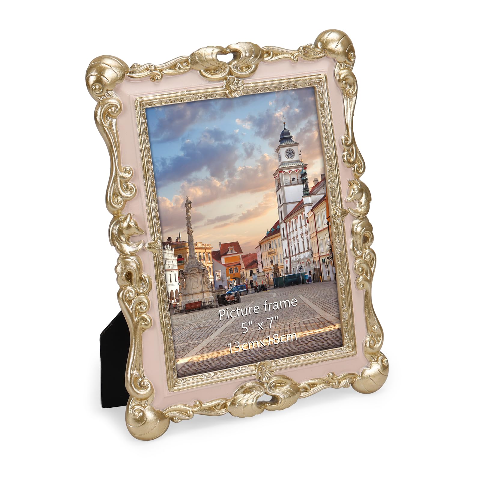 Amazon.com - RLAVBL 5x7 Vintage Picture Frame, Ornate Antique Photo ...