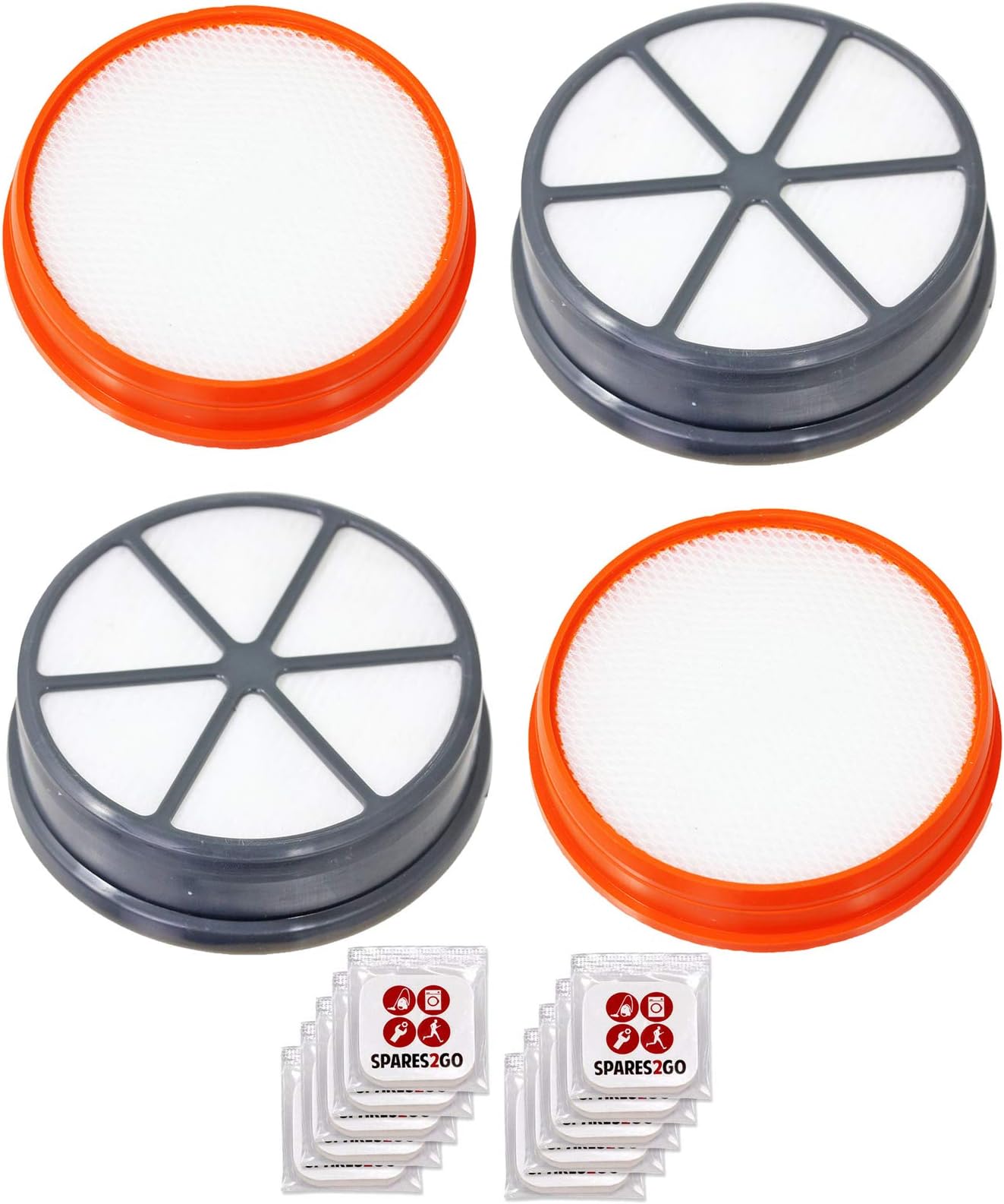 SPARES2GO Pre & Post Motor Type 90 HEPA Filter Set for Vax Mach Air ...