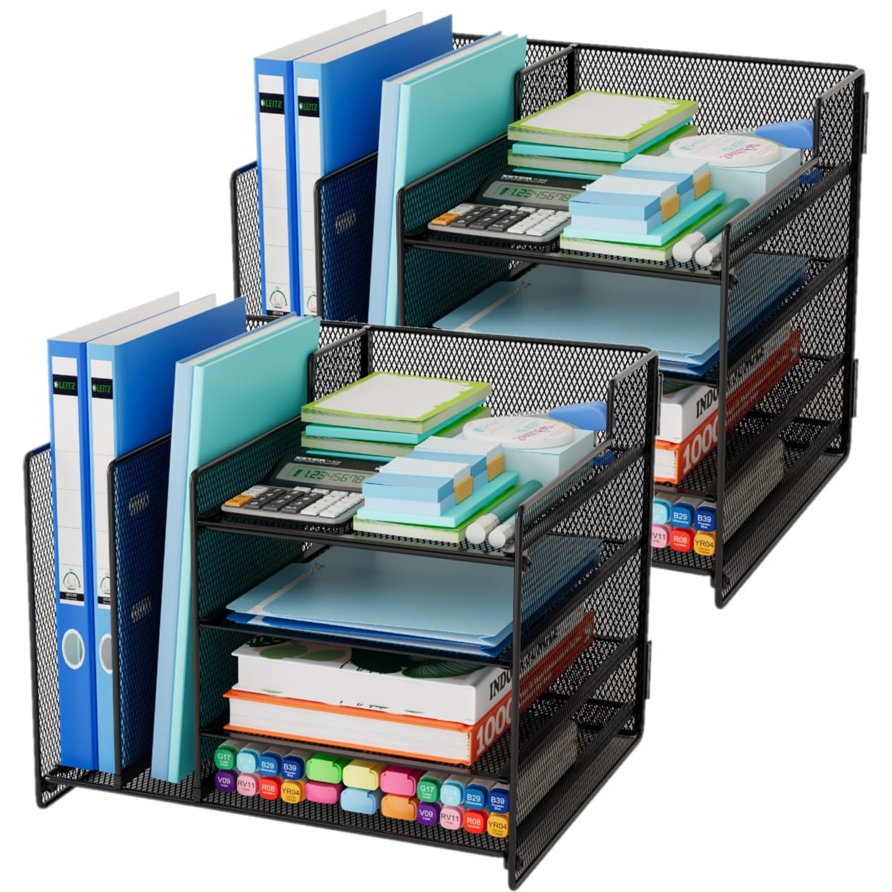 Snapklik.com : 2 Pack Desk Organizers