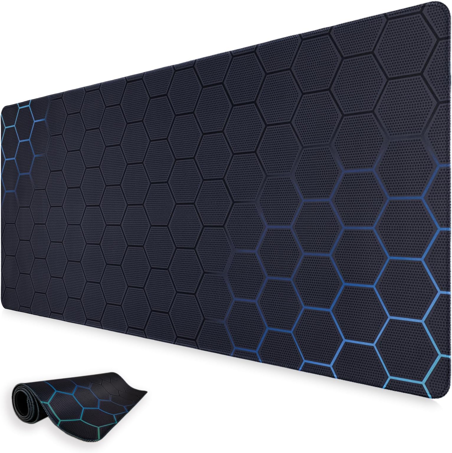 Niviy Mauspad Gaming XXL Weiß Minimalistische Topografische Karten ...