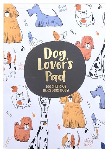 Eccolo Soft Cover Notepad, Dog Lover's Pad (T633B): 0826635171997 ...