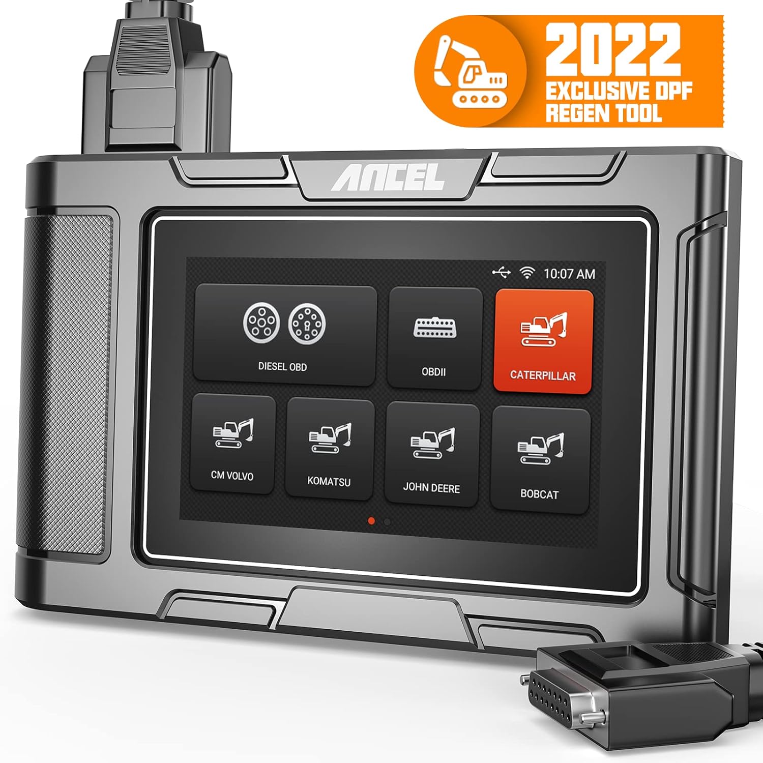ANCEL HD3600 Construction Machinery Diesel Scan Tool with DPF ...
