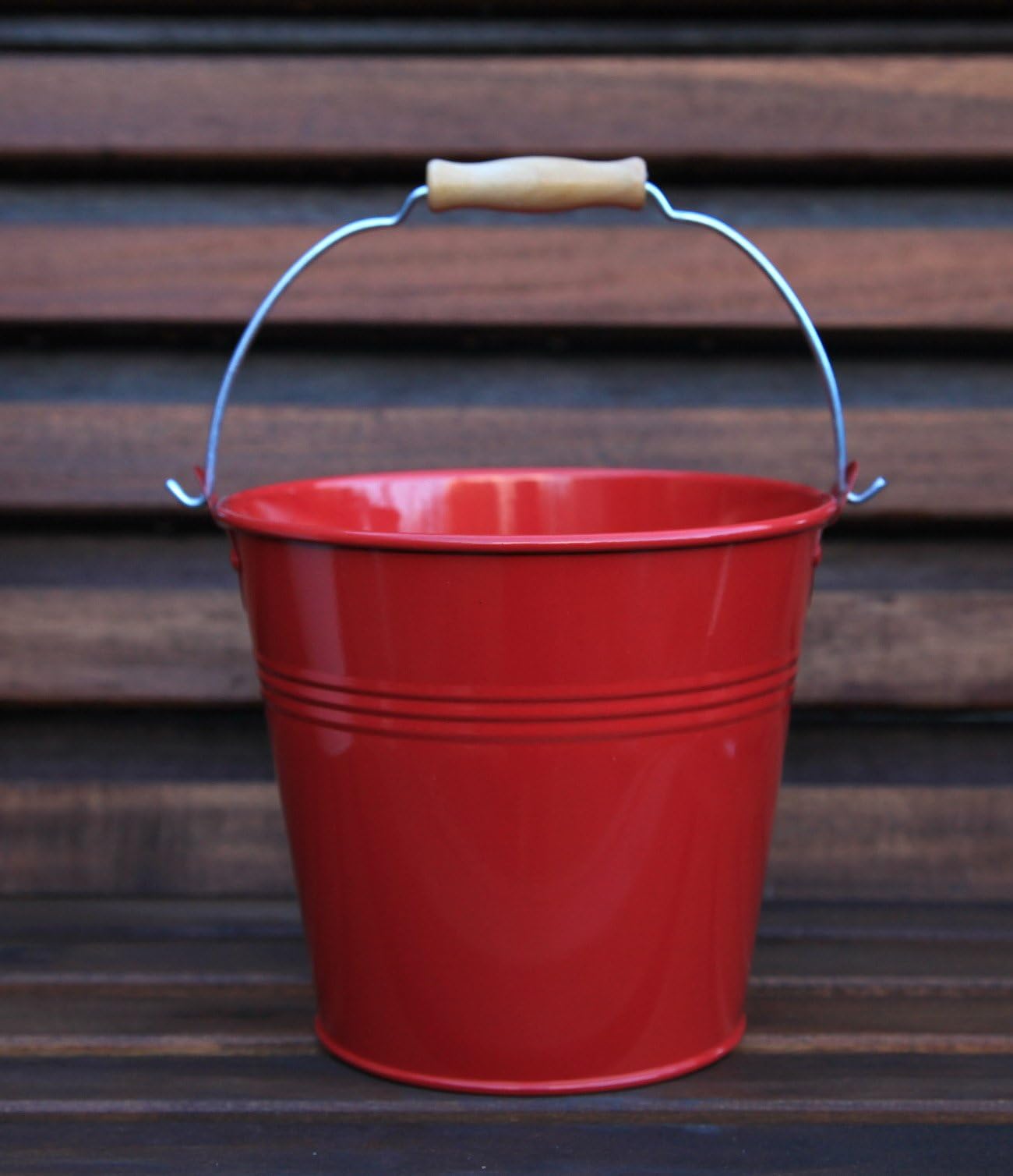 Bright Colour Small Tin Wedding Metal Flower Planter Plant Pot Bucket ...