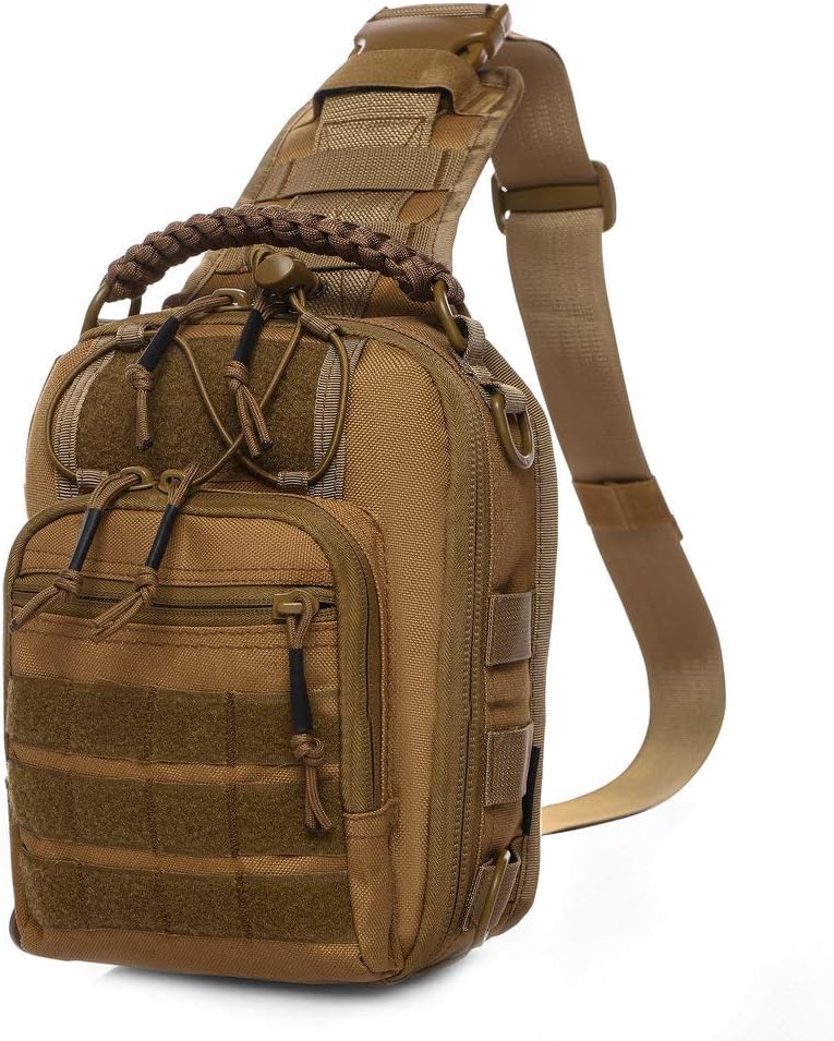 Amazon.com: Mil-Tec One Strap Assault Pack Small Tactical Black ...