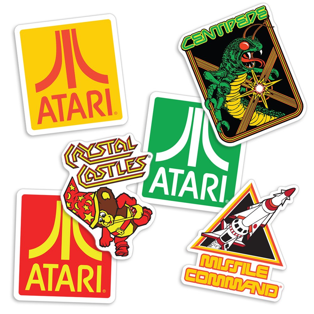 Classic Arcade Game Logos