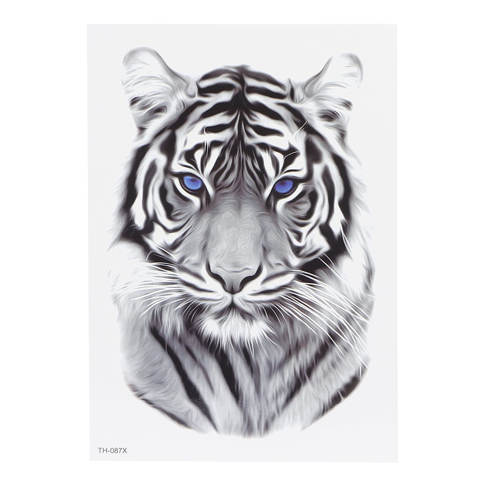 Half Man Half Tiger Face Drawing