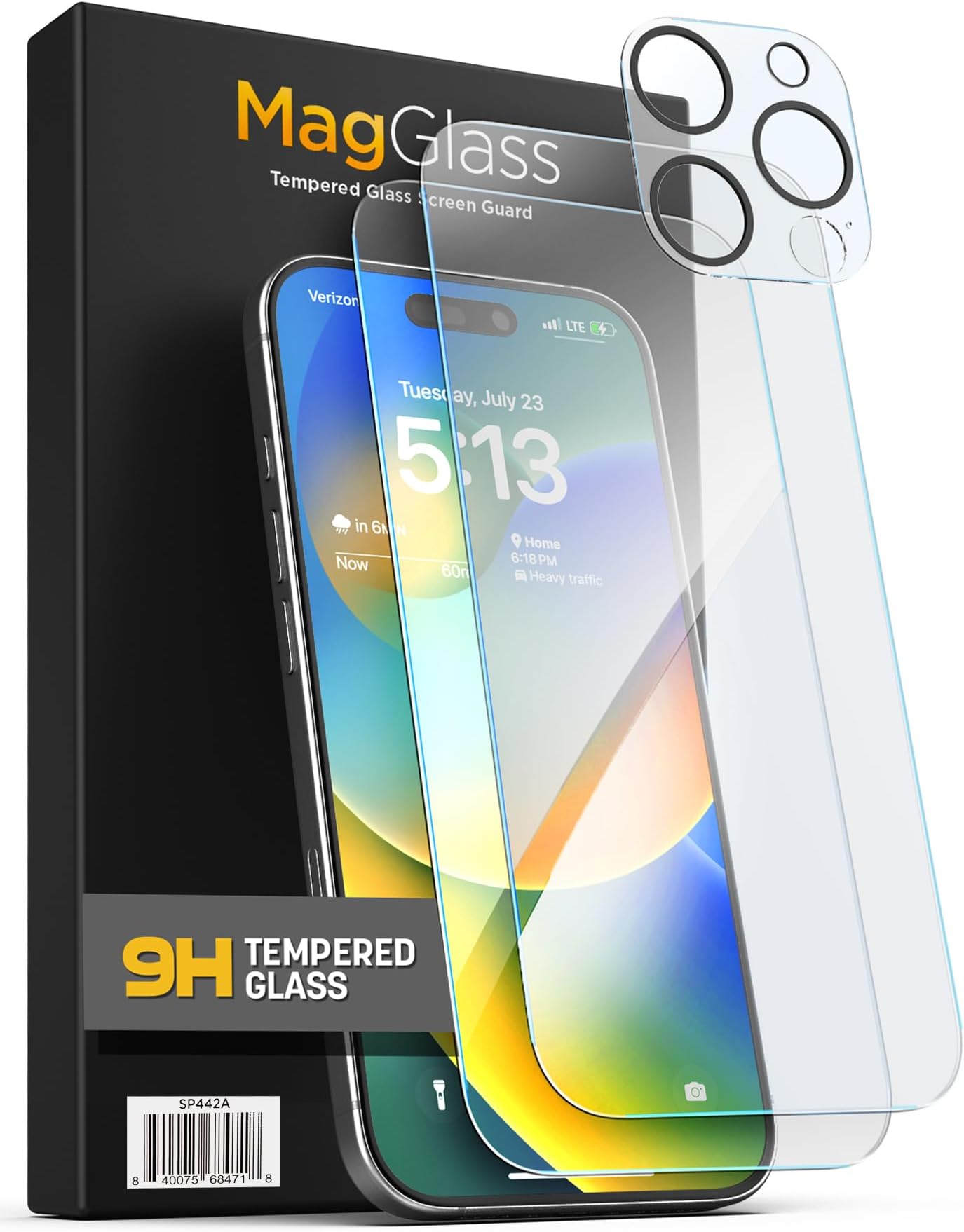 Amazon.com: magglass Designed for iPhone 16 Pro Max Screen Protector (2 ...