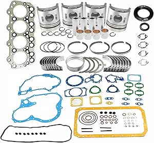 Amazon.com: Overhaul Rebuild Kit Without Valve, Liners for Mitsubishi ...