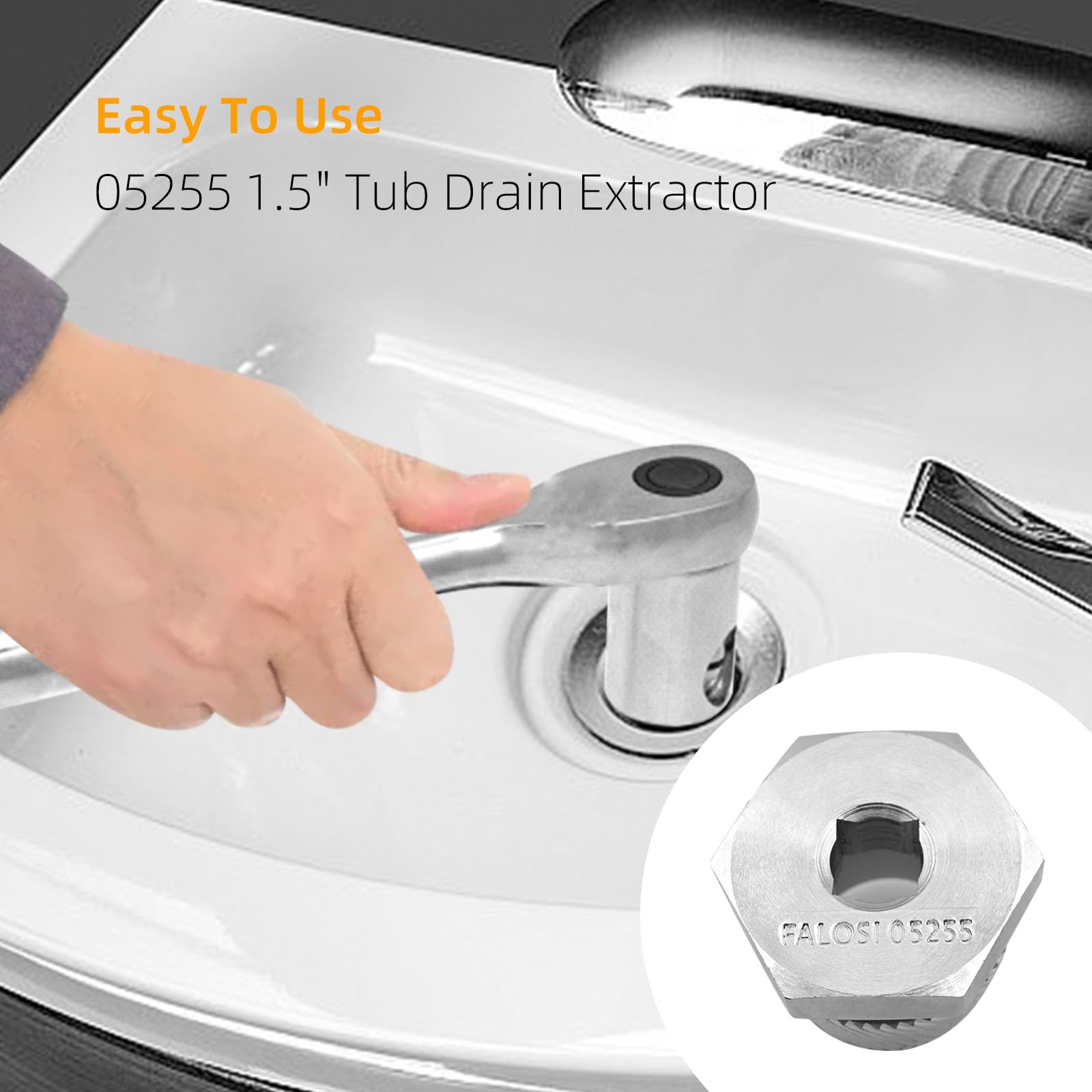 Tub Drain Extractor Tool Thrifco Plumbing 5110052 Sturdy Dumbbell