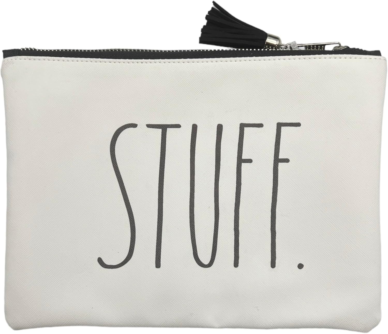 Amazon.com: Rae Dunn by Magenta Stuff Zippered Cosmetic Bag for Storage ...