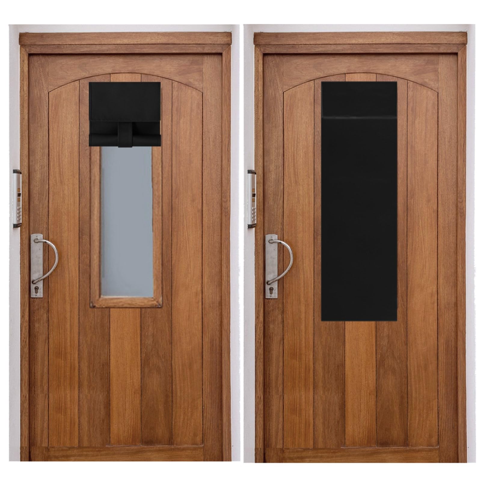 Amazon.com: Cassroom Door Window Cover for Privacy Blackout French Door ...