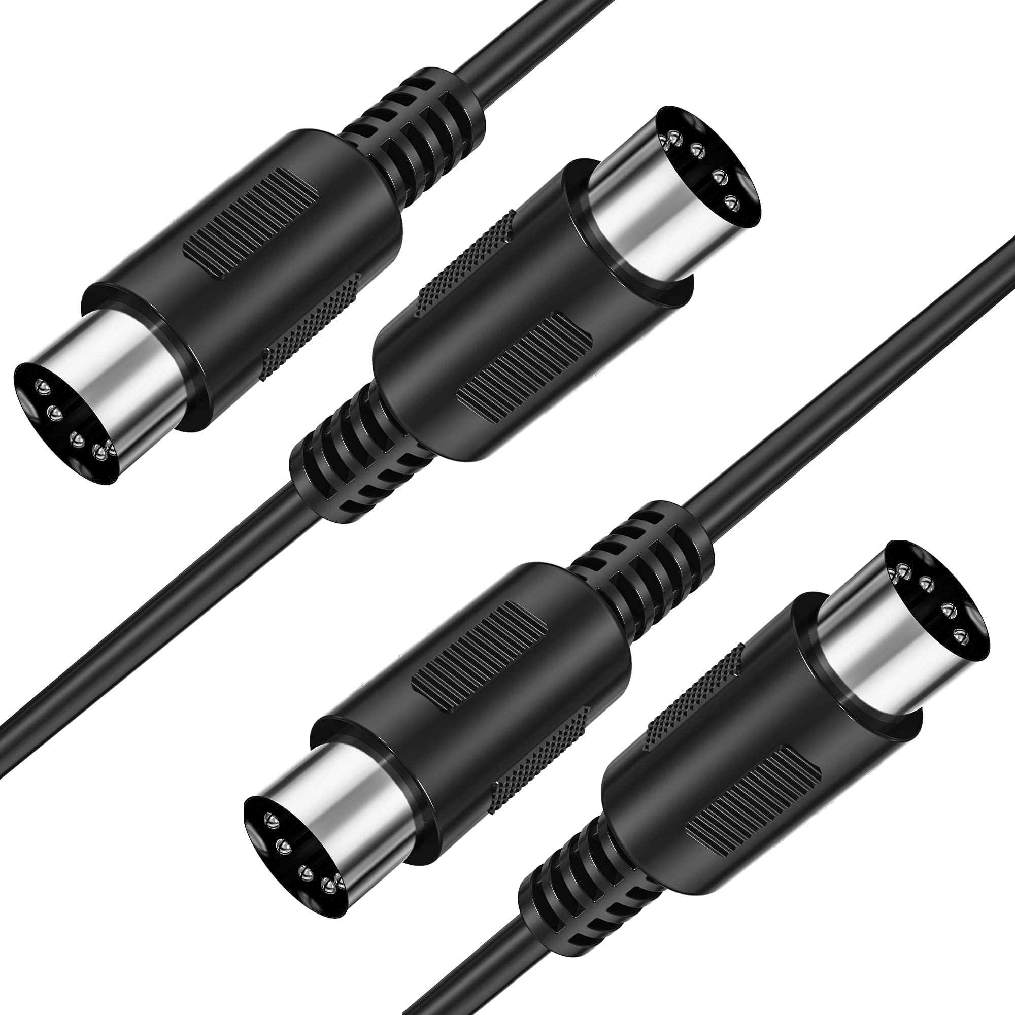 Roland Rmidi-B5 Black Series Midi Cable. Straight Din Connectors, 5Ft ...
