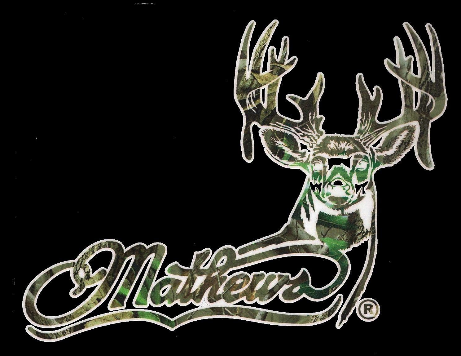 Amazon.com: Mathews Buck Logo - Camo Hunting Window Decal Sticker ...