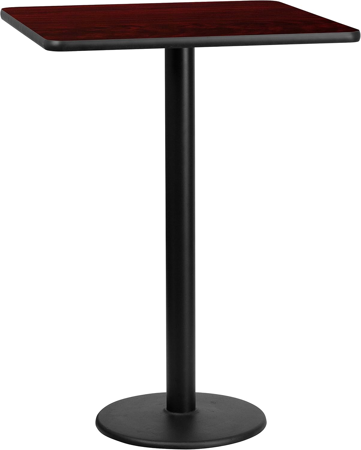 Amazon.com: Flash Furniture Stiles 30'' Square Mahogany Laminate Table ...
