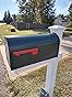 Solar Group E1600B00 Large Premium Steel Rural Mailbox (Black) : SOLAR ...