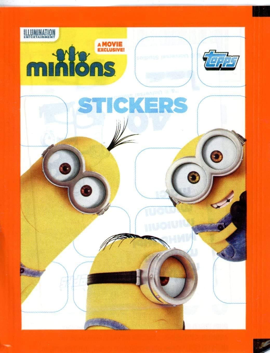 Minions Collectable Stickers Pack : Amazon.co.uk: Toys & Games