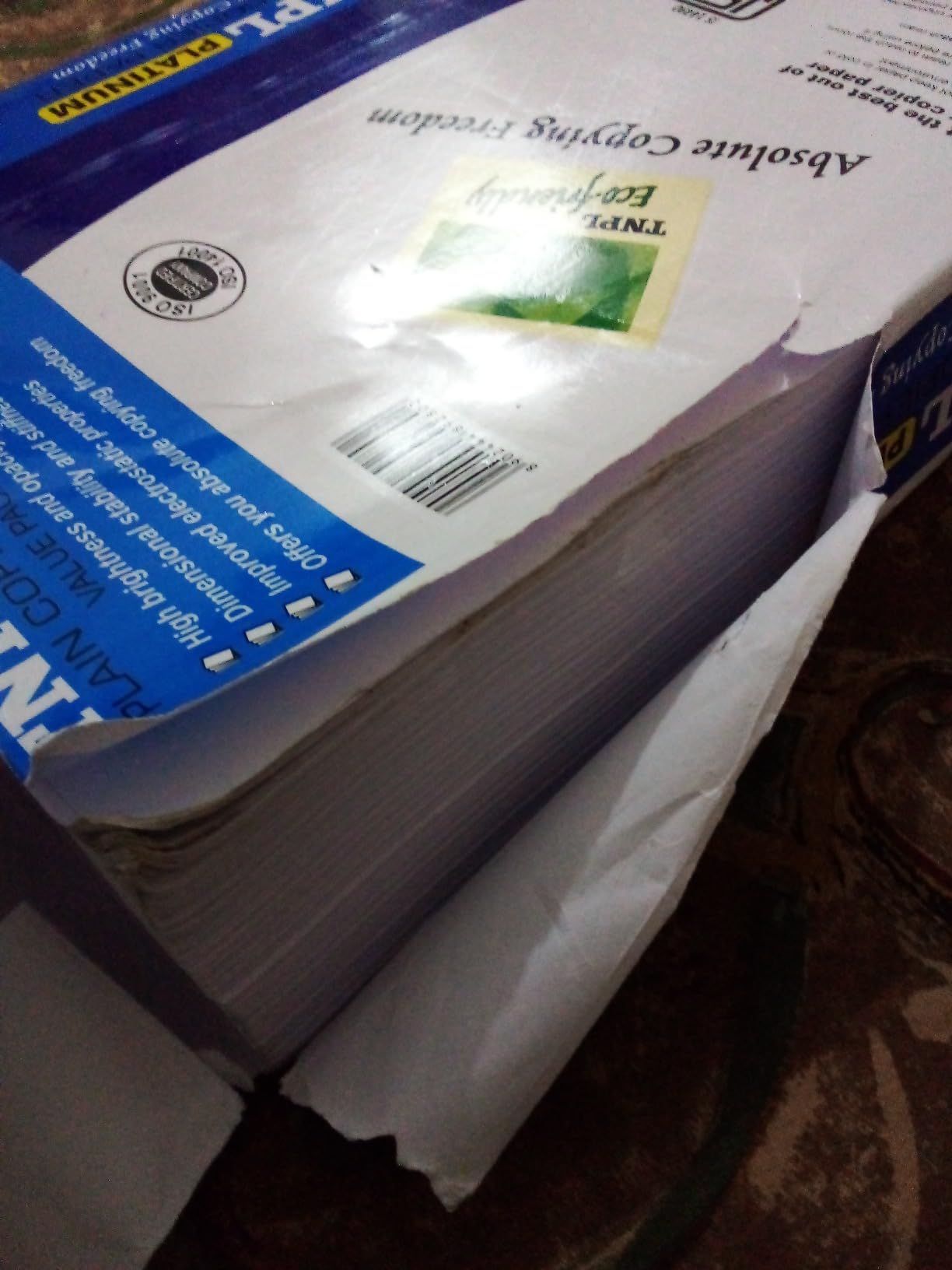 TNPL A4 COPIER PAPER 80 GSM 500 SHEETS - 1 REAM : Amazon.in: Office ...