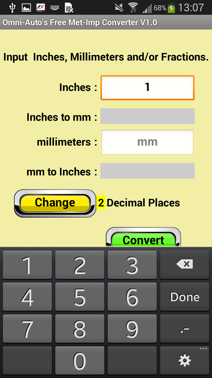 Met-Inch Converter Free - App on Amazon Appstore