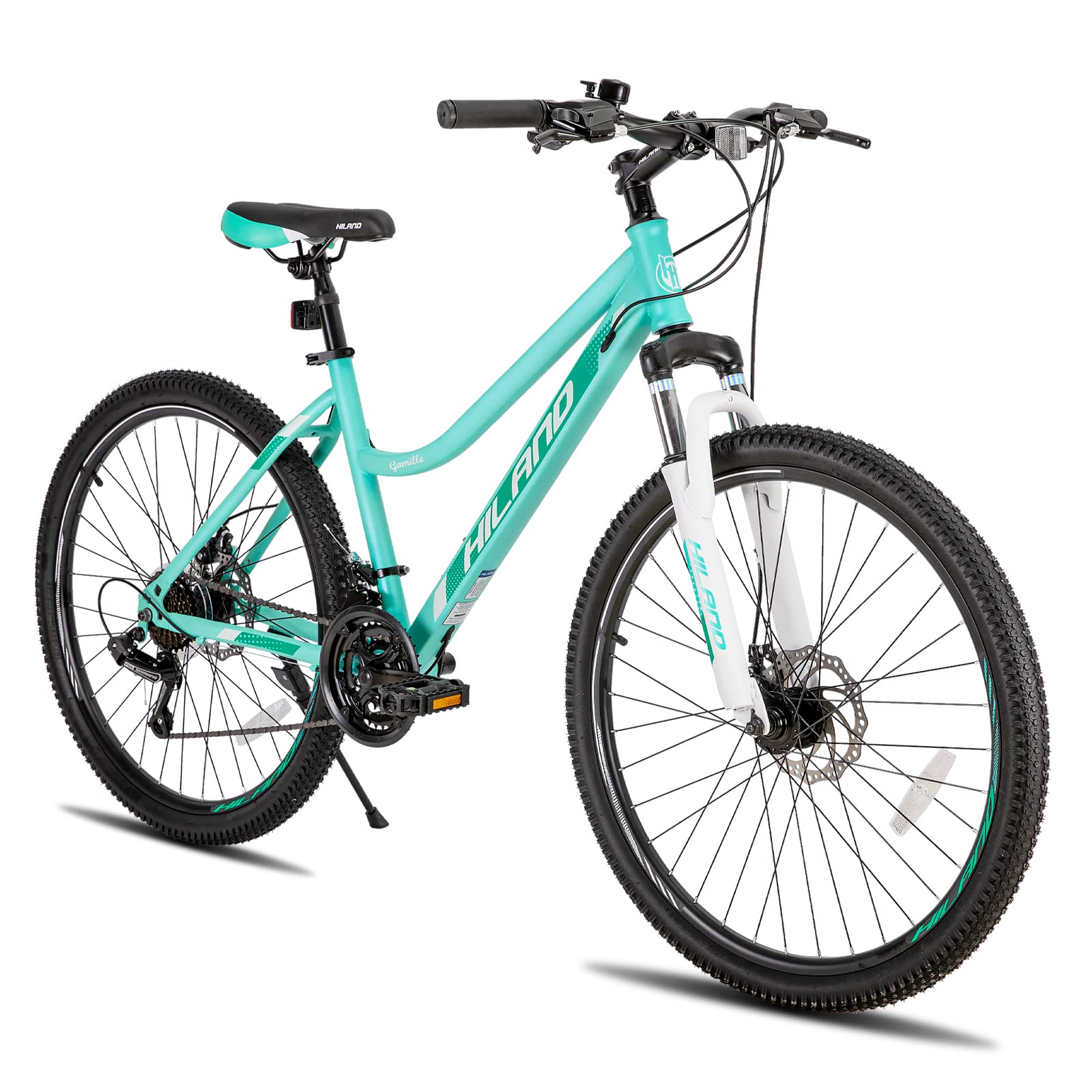 Hiland 26 Inch Womens Mountain Bike,with Step-Through Frame,Shimano 21 ...