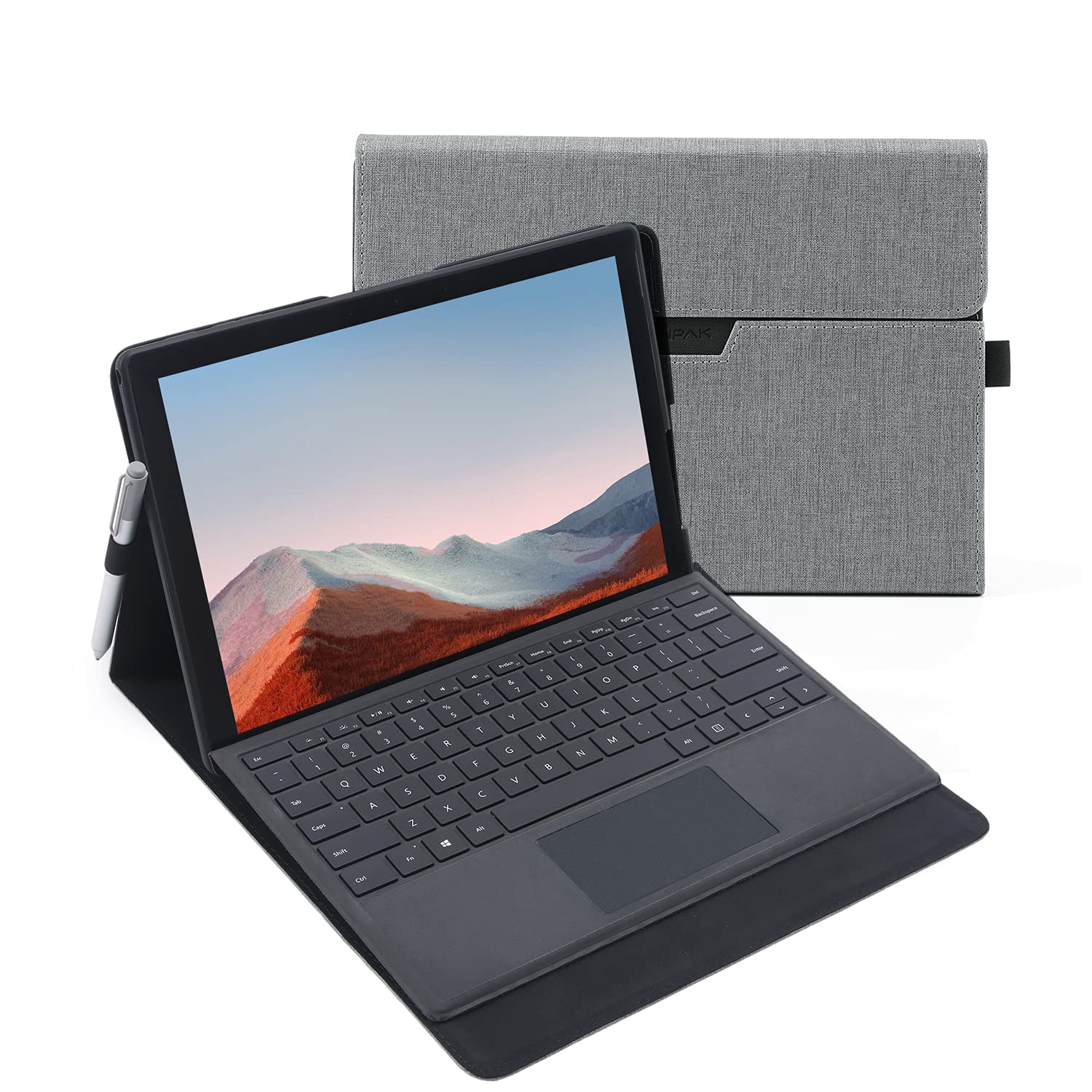 Buy Omnpak Case for 12.3 Inch Microsoft Surface Pro 7 Plus, Surface Pro ...