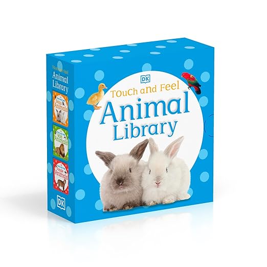 Touch and Feel: Animal Library: Includes Baby Animals, Wild Animals ...