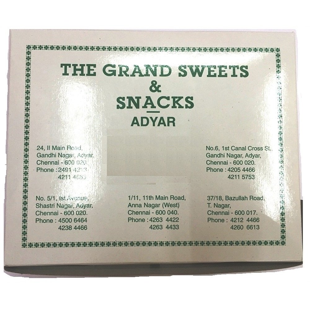 Amazon.com: Grand Sweets And Snacks Thattai 500 Grams : Grocery ...