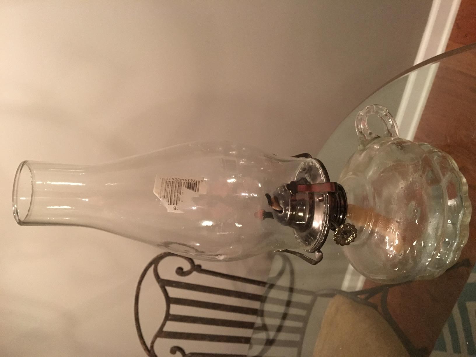 Amazon.com : Lamplight Replacement Oil Lamp Chimney - Chamber ...