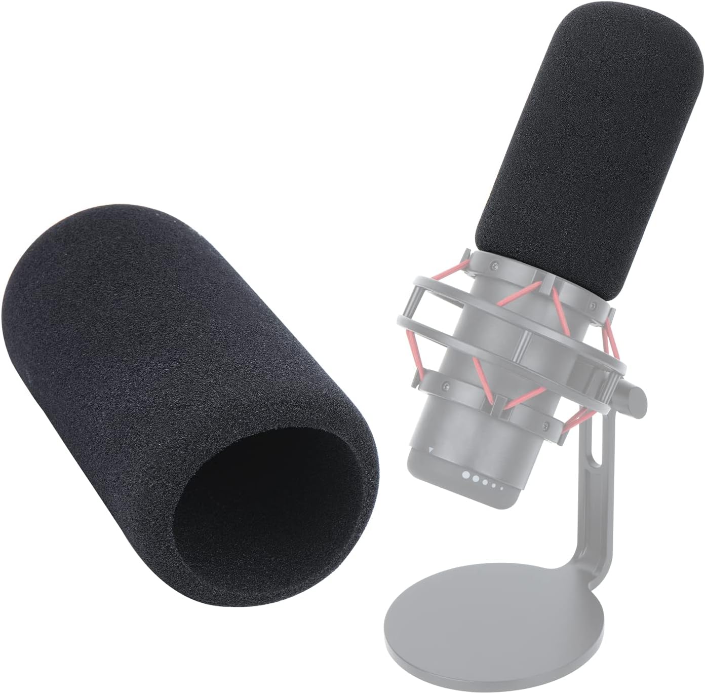 Amazon.com: Foam Windscreen for HyperX QuadCast S - Microphone Pop ...