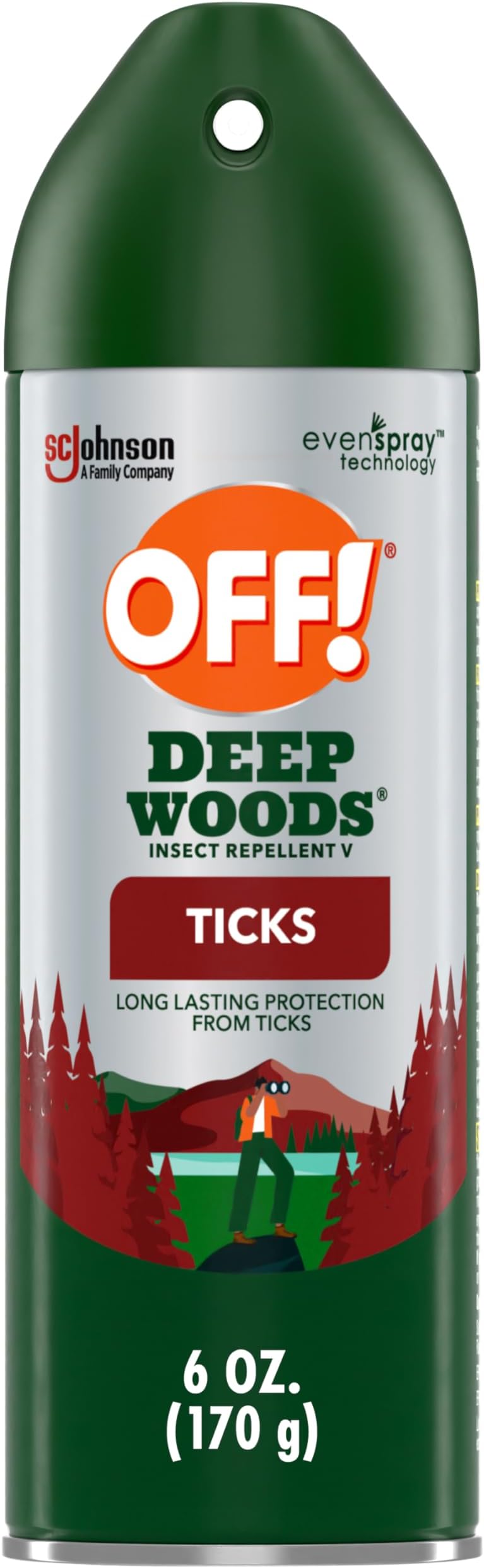 Amazon.com: OFF! Deep Woods Insect Repellent Aerosol, Bug Spray with ...