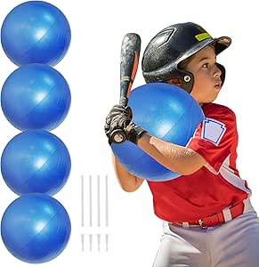 Amazon.com: lafo 4 Sets Connection Ball for Baseball, 9.8 Inches ...