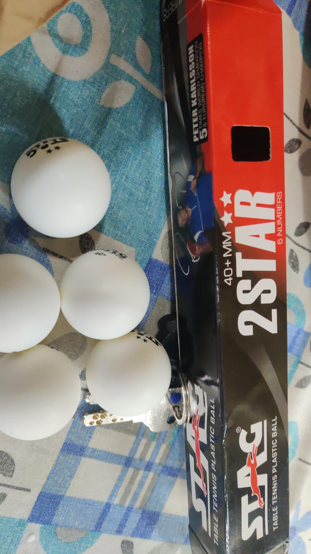 Stag 2 Star White Table Tennis (T.T) Balls| Advanced High Performance ...