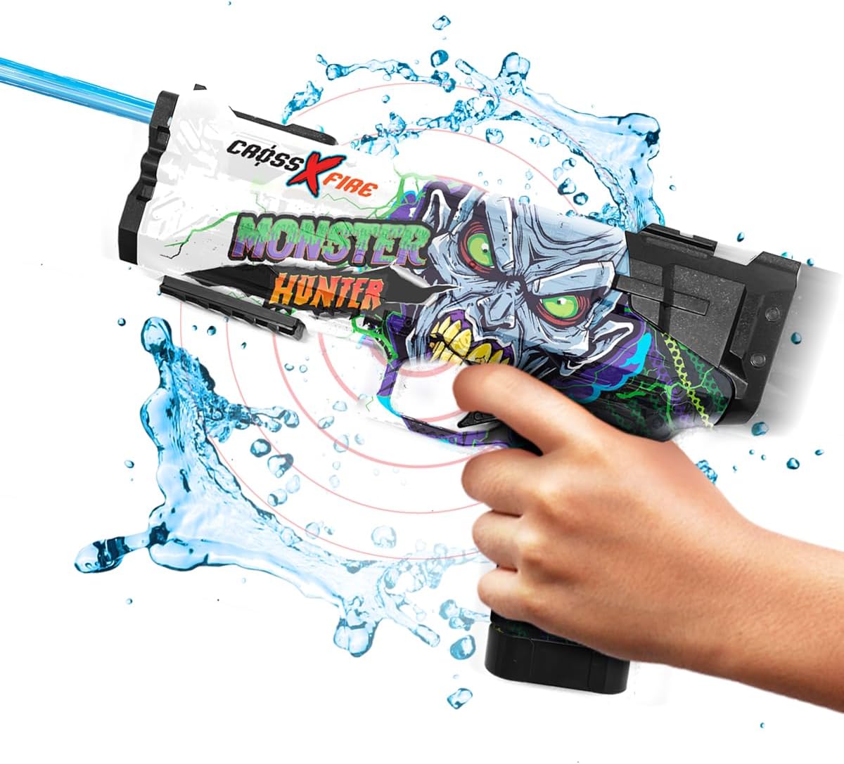 Kazaang CrossXFire AquaZ Watergun - Monster Hunter - Powerful Electric ...