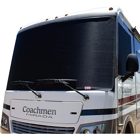 Amazon.com: ShadePro - ShadeMaster RV Windshield Sunshade - Front ...