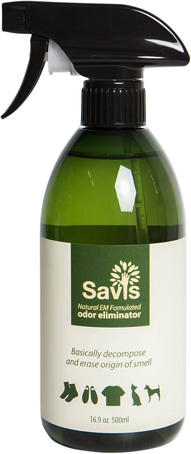Amazon.com : Savis Organic Fermentation EM Odor Eliminator Spray (16.9 ...