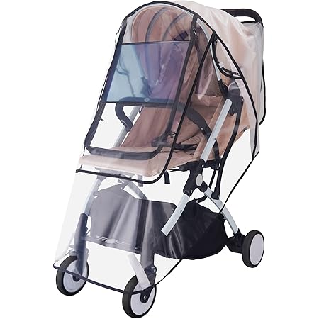 Amazon.com : Stroller Rain Cover and Baby Stroller Mosquito Net(2-Piece ...