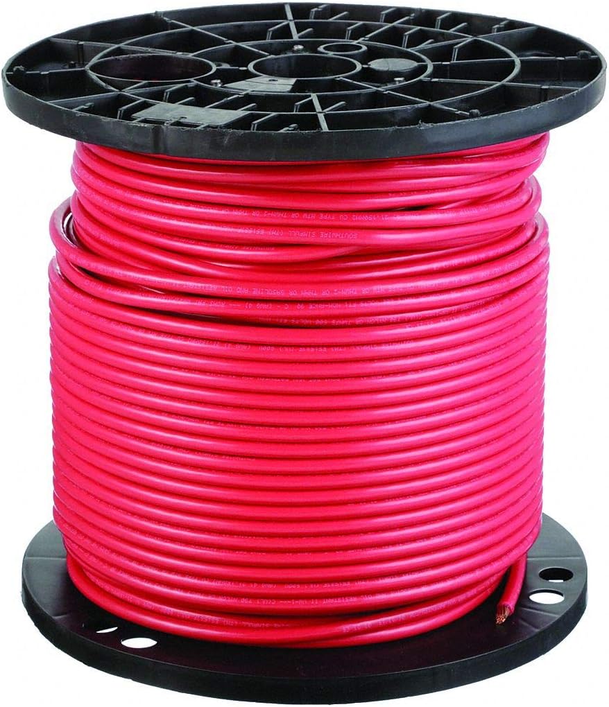 Southwire 500 ft. 8/1 THHN Stranded Wire Red - Amazon.com