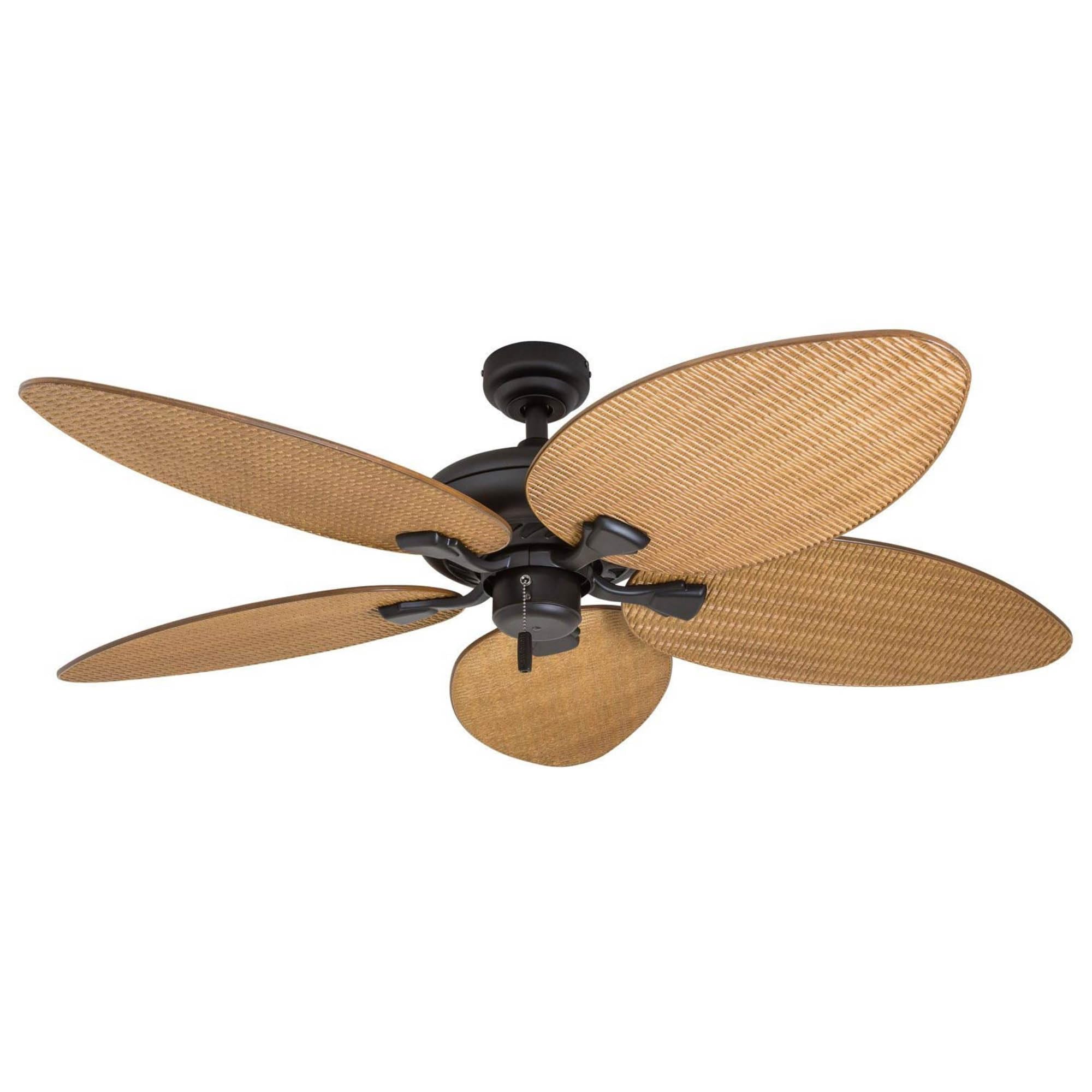 Honeywell Ceiling Fans Palm Island, 52 Inch Tropical Indoor Outdoor ...