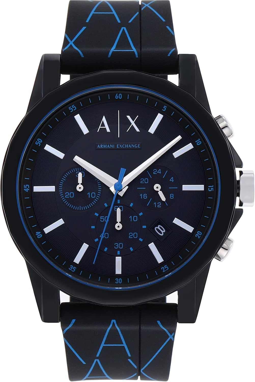 Armani Exchange AX1342 Reloj Caballero, color Negro : Amazon.com.mx ...