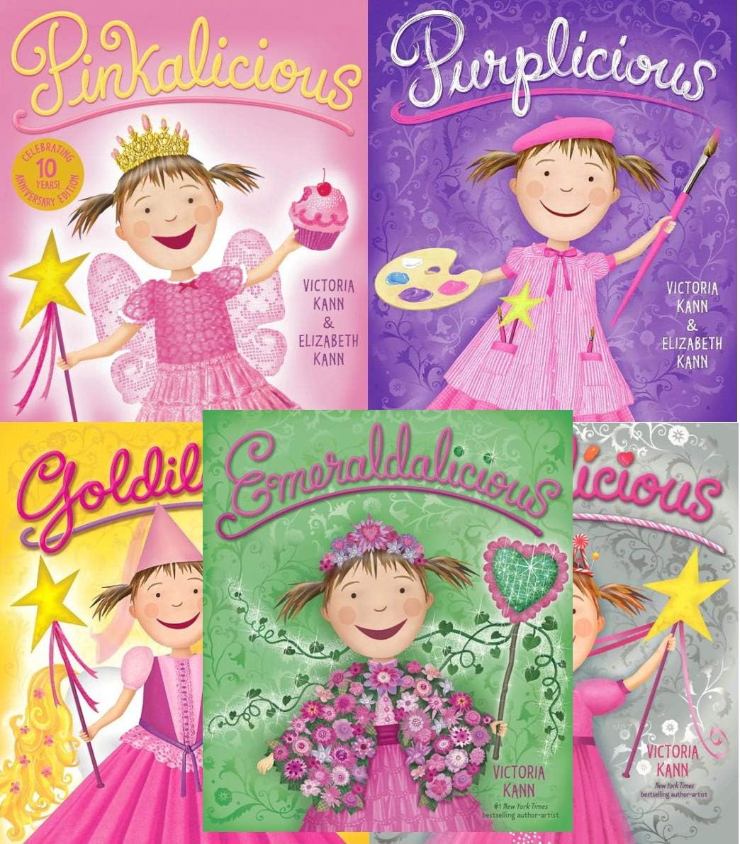 Amazon.com: Pinkalicious hardback Pack 5 Book Set: Emeraldalicious ...