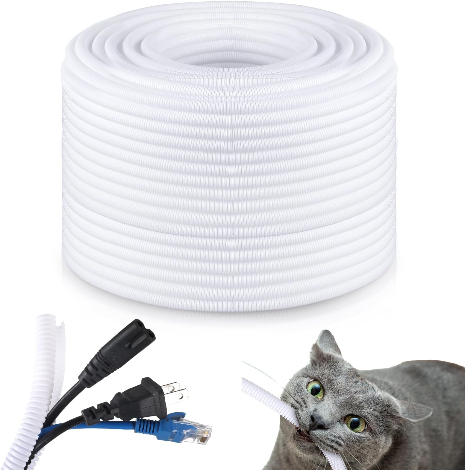 Amazon.com: Kanayu Flame Retardant Wire Loom High Temperature Cable ...