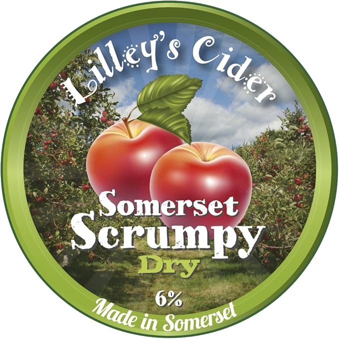 Lilley's Cider - Somerset Scrumpy Dry Cider 6% ABV - Full-Bodied ...