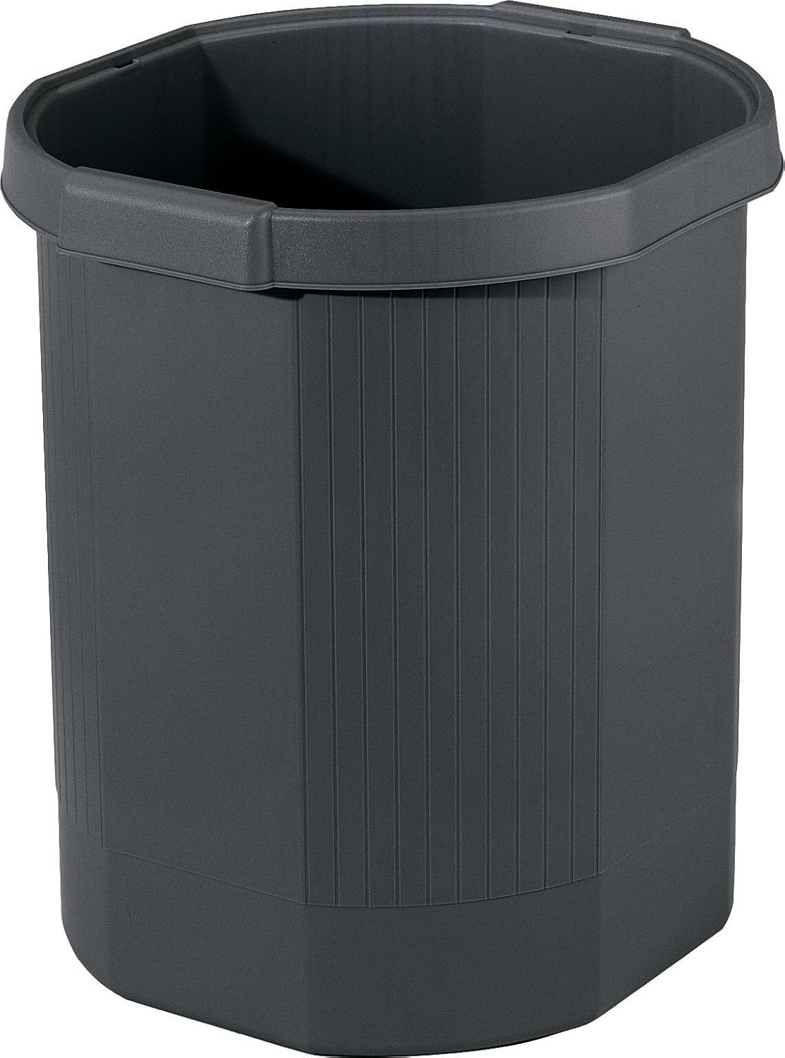 Amazon.com: Exacompta Forever Forever Waste Bin - Black : Home & Kitchen